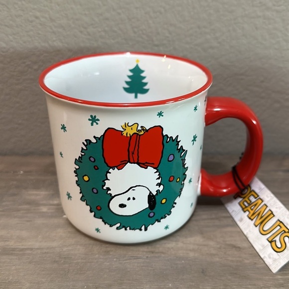 Peanuts | Holiday | Peanuts Snoopy Christmas Wreath Mug | Poshmark